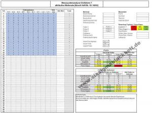 Attributive Prüfung - MSA 7 – Excel-Vorlage & Anleitung
